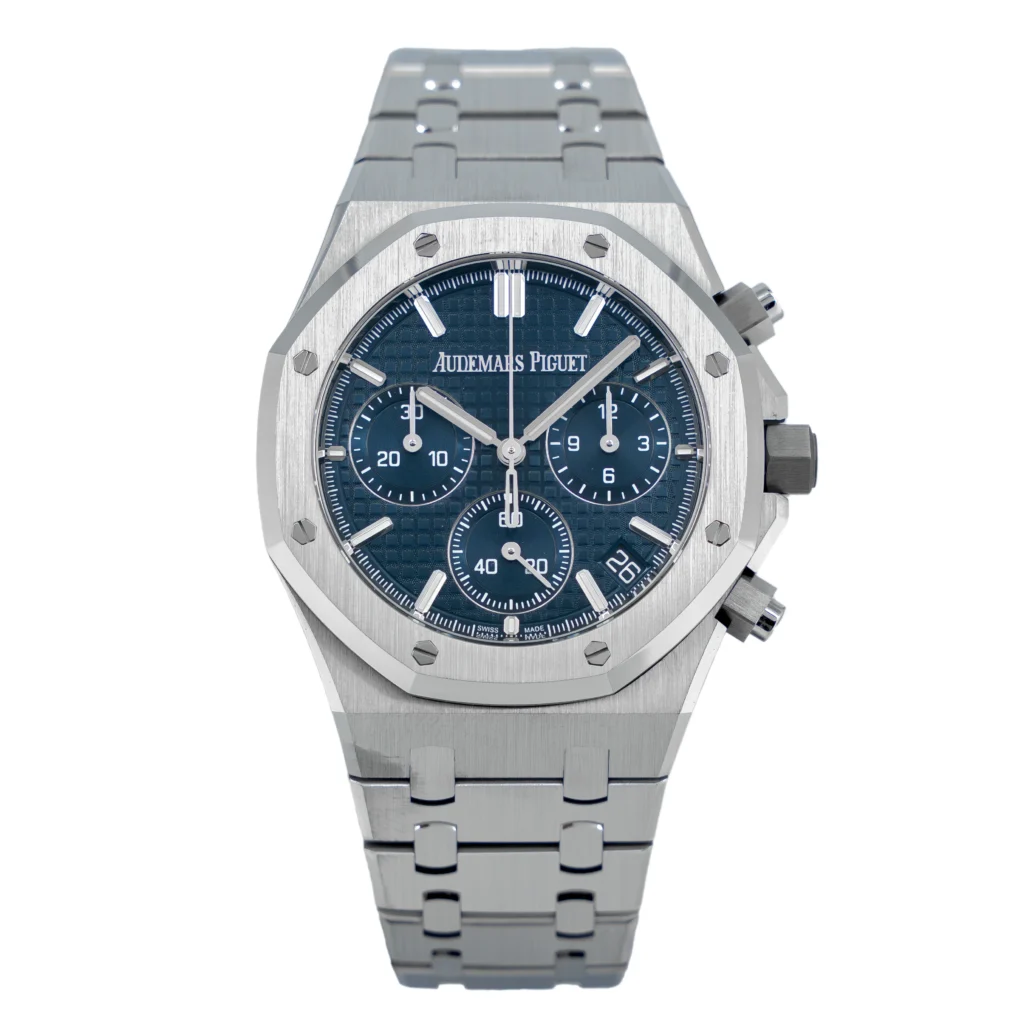 Audemars Piguet Royal Oak 41MM Blue Dial 26240 ST | Afridi Luxury Watches